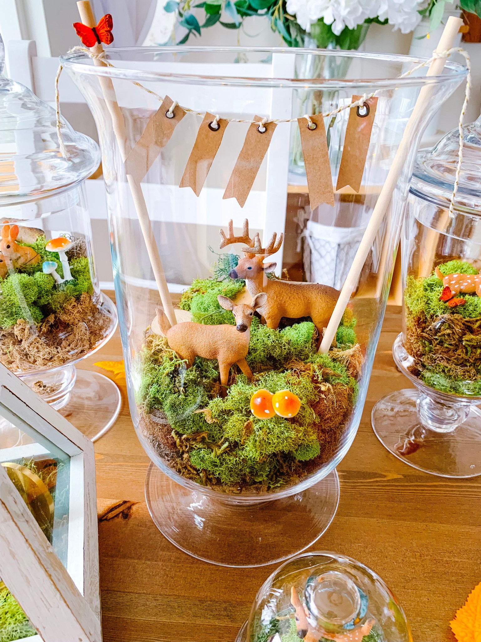 DIY FALL TERRARIUM CENTREPIECES