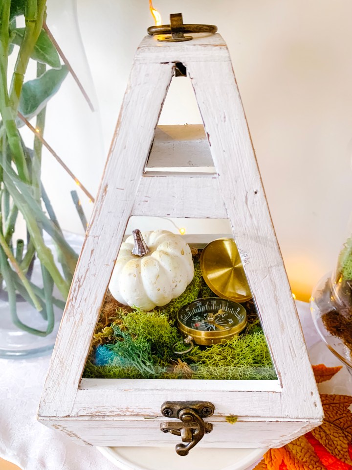 DIY FALL TERRARIUM CENTREPIECES