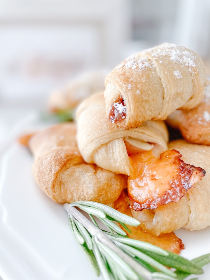 CRESCENT ROLL-UPS 3 WAYS