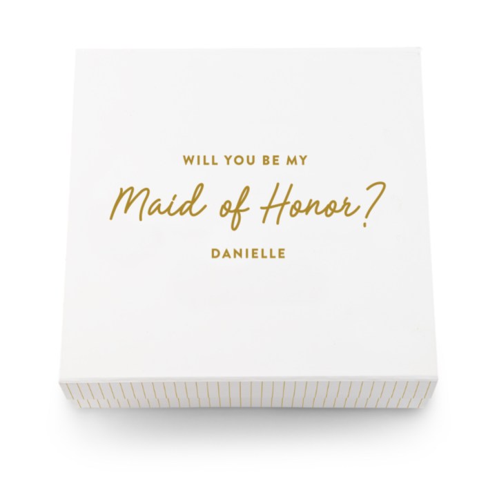 DIY WEDDING PARTY PROPOSAL BOXES