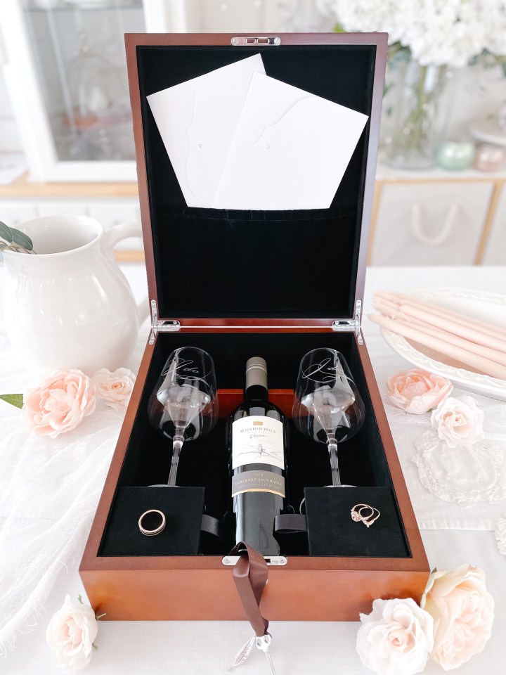 LOVE LETTER WEDDING CEREMONY WINE BOX: A PRE-WEDDING ACTIVITY EVERY ...